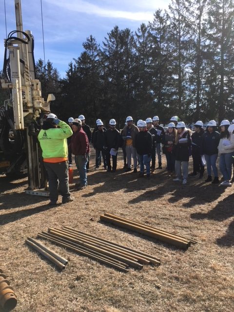 Drilling Demonstration for Stony Brook University Civil Engineering ...